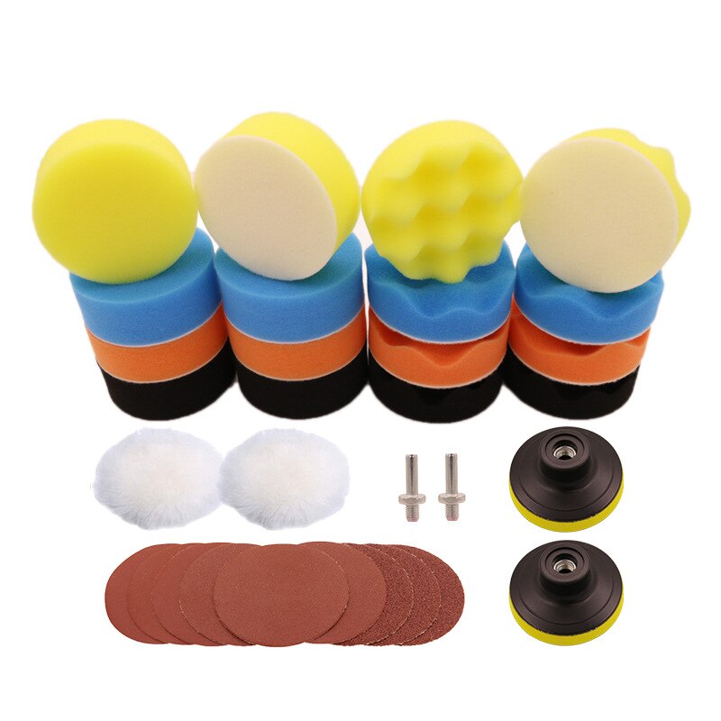31 Pcs Set Auto Accessoires 3 Inch Polijstschijf P... – Grandado