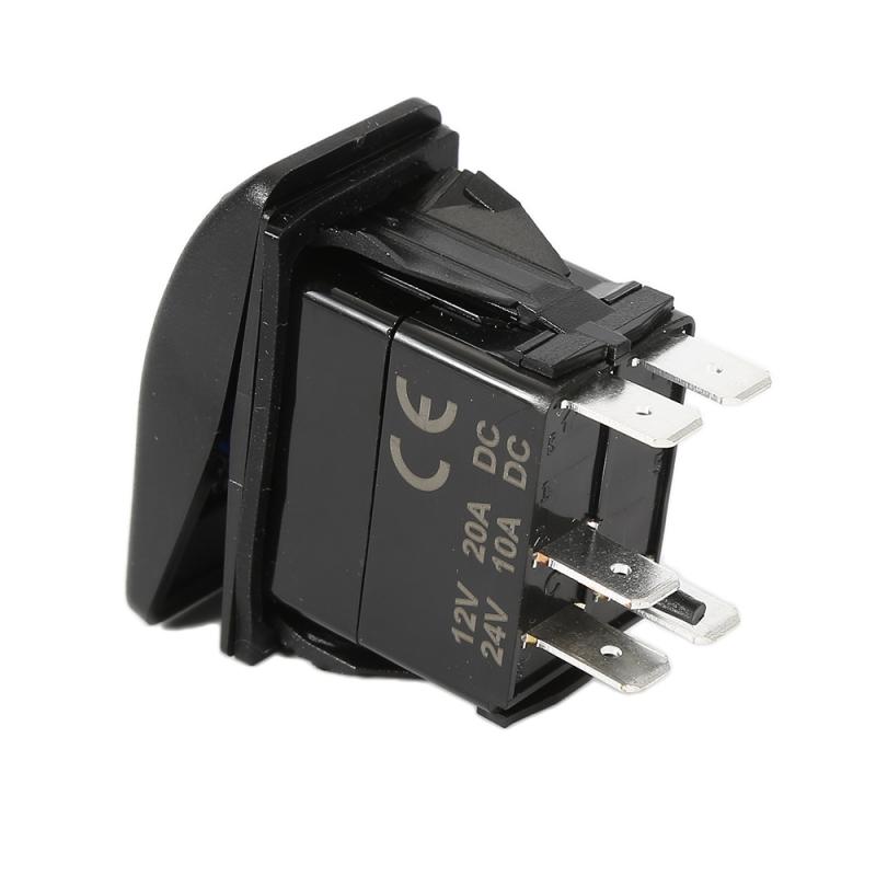 Blue LED Waterproof Bar Rocker Toggle Switch Marin... – Vicedeal