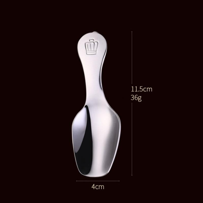 Stainless Short Spade Shovel Spoons Teaspoons With... – Vicedeal