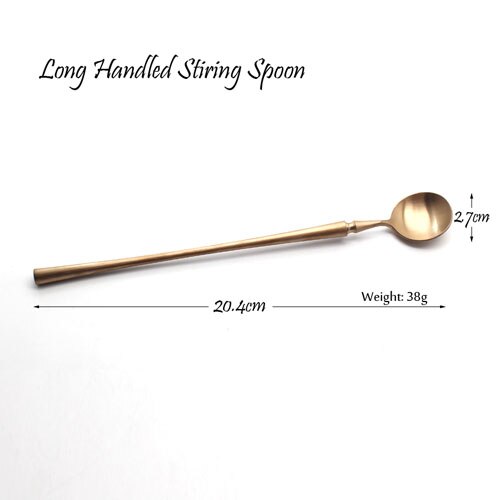 Luxe Rose Golden Bestek Set 304 Rvs Gekleurde Dine... – Grandado