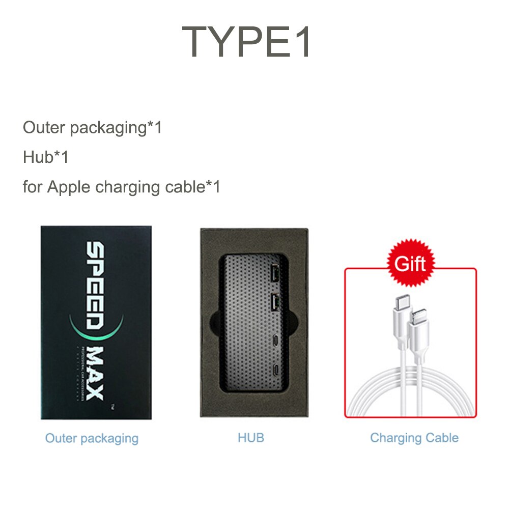 Voor Tesla Model 3/Y Hub Usb Splitter Hub Docking ... – Vicedeal