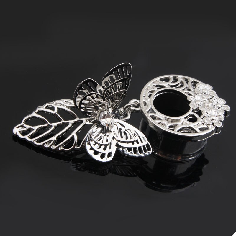 6mm-16mm Butterfly Stainless Steel Ear Plug Tunnel... – Grandado
