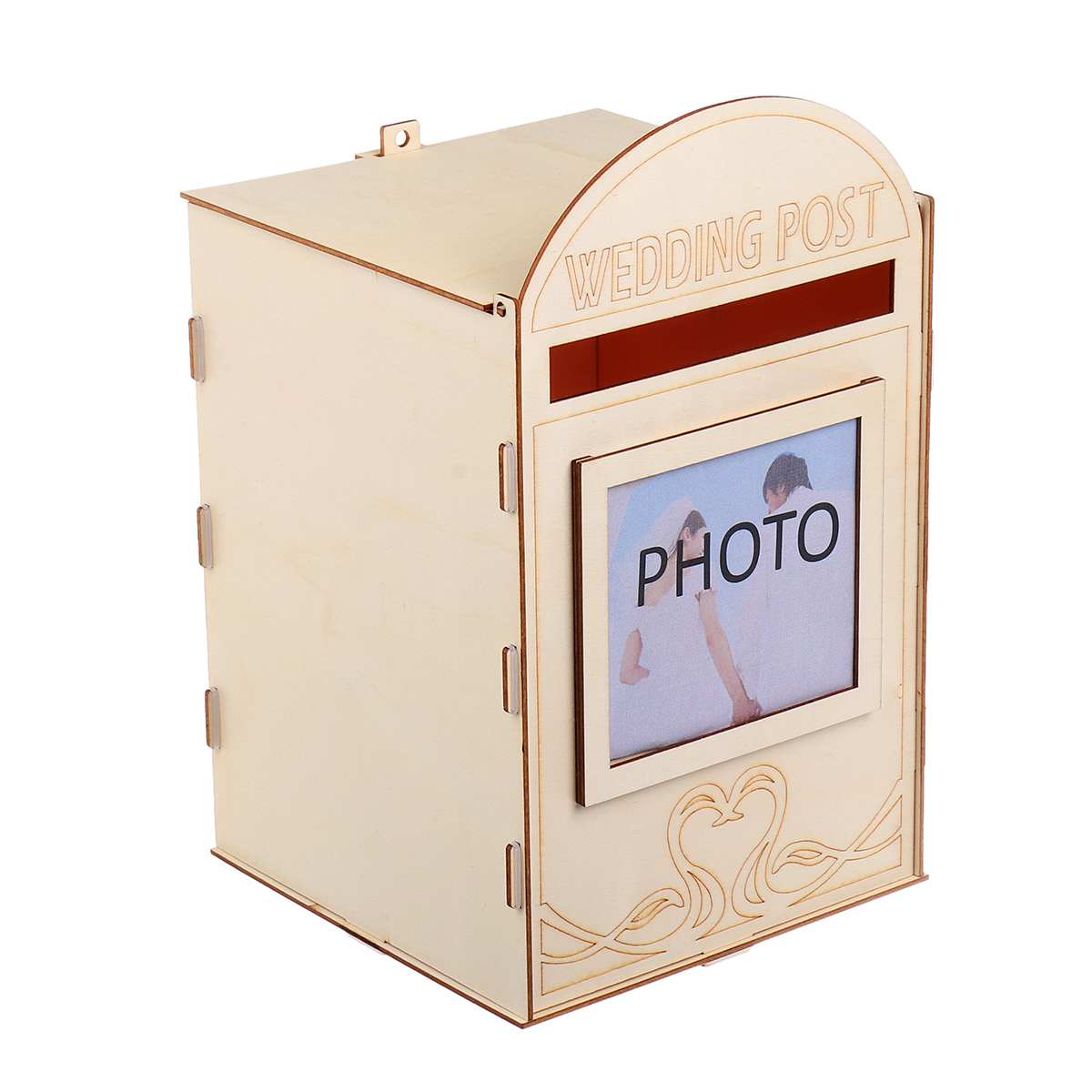 Diy Wooden Wedding Supplies Mailbox Royal Mail Sty... – Vicedeal