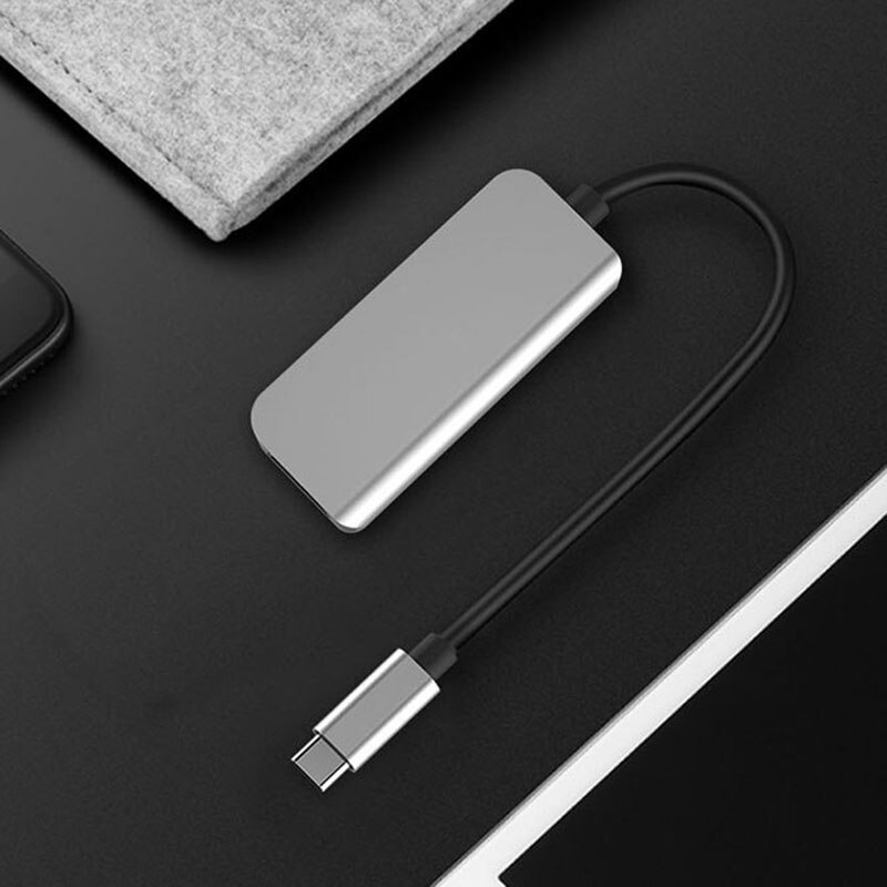 USB C Hub Type-C to HDMI 4K Hub USB Adapter Type C... – Vicedeal