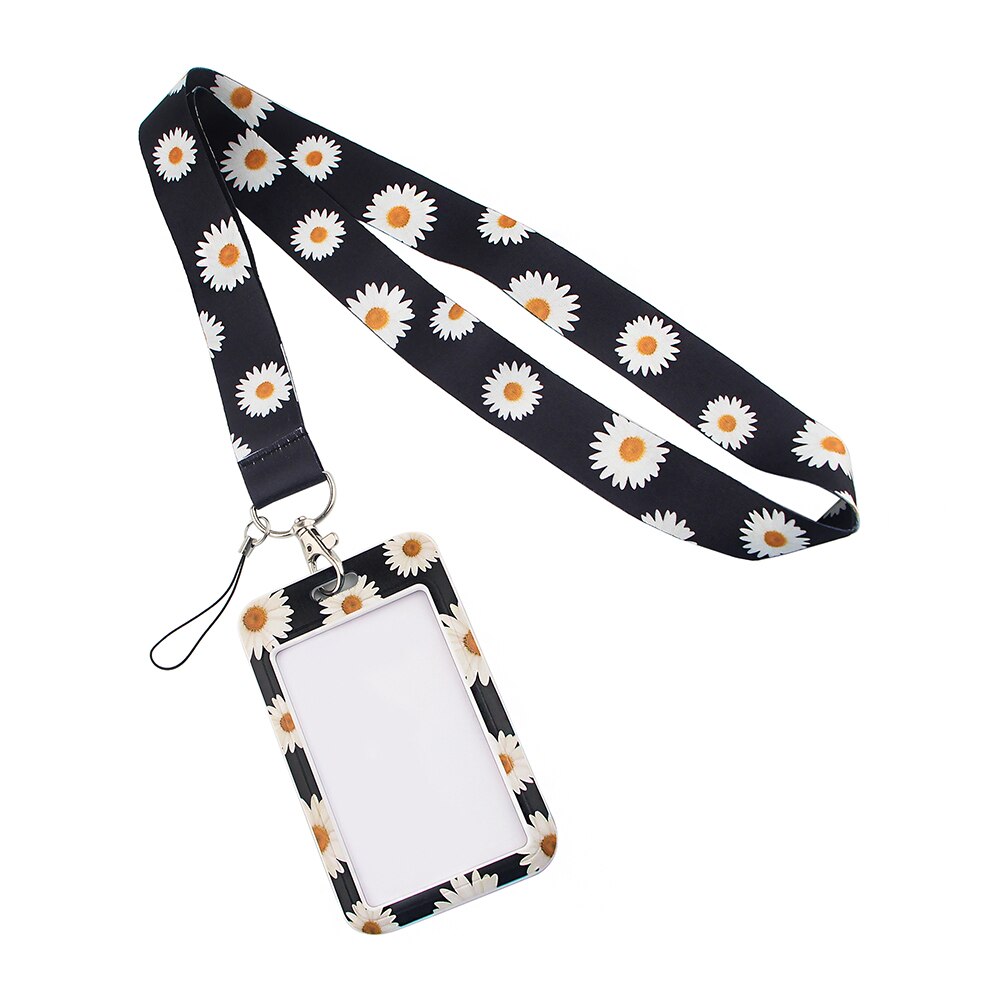 Credential holder little Daisy Lanyard Id Badge Ho... – Grandado