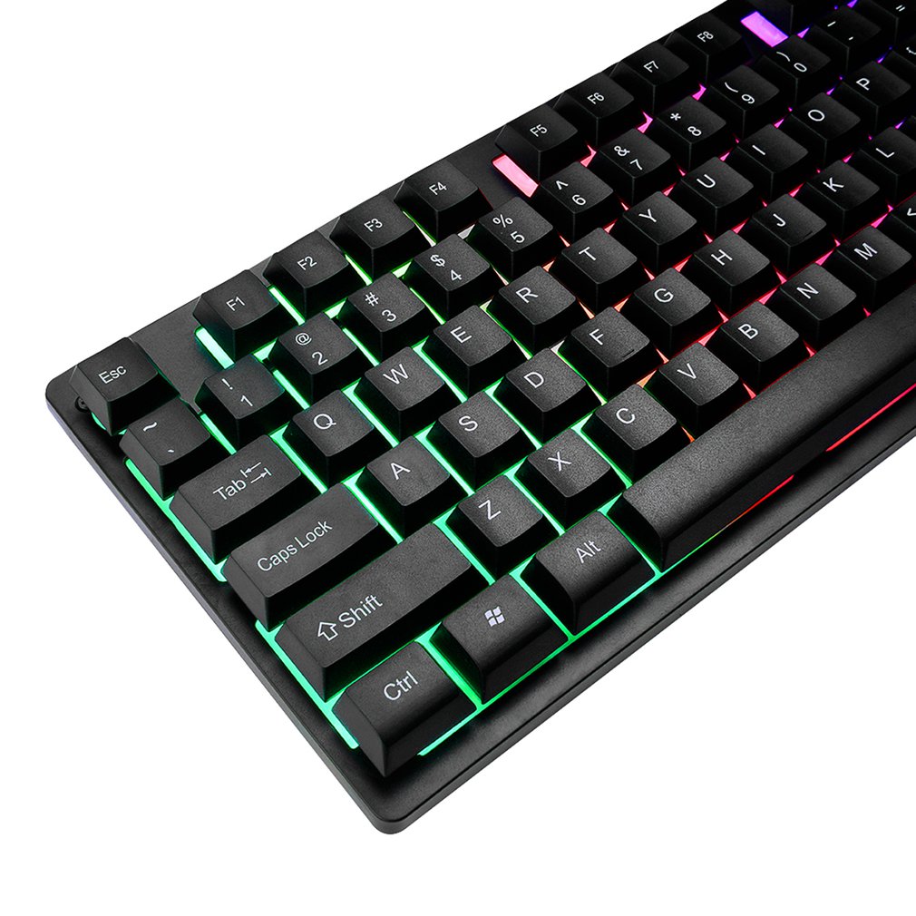 Colorful Illuminated gaming keyboard mechanical ha... – Grandado