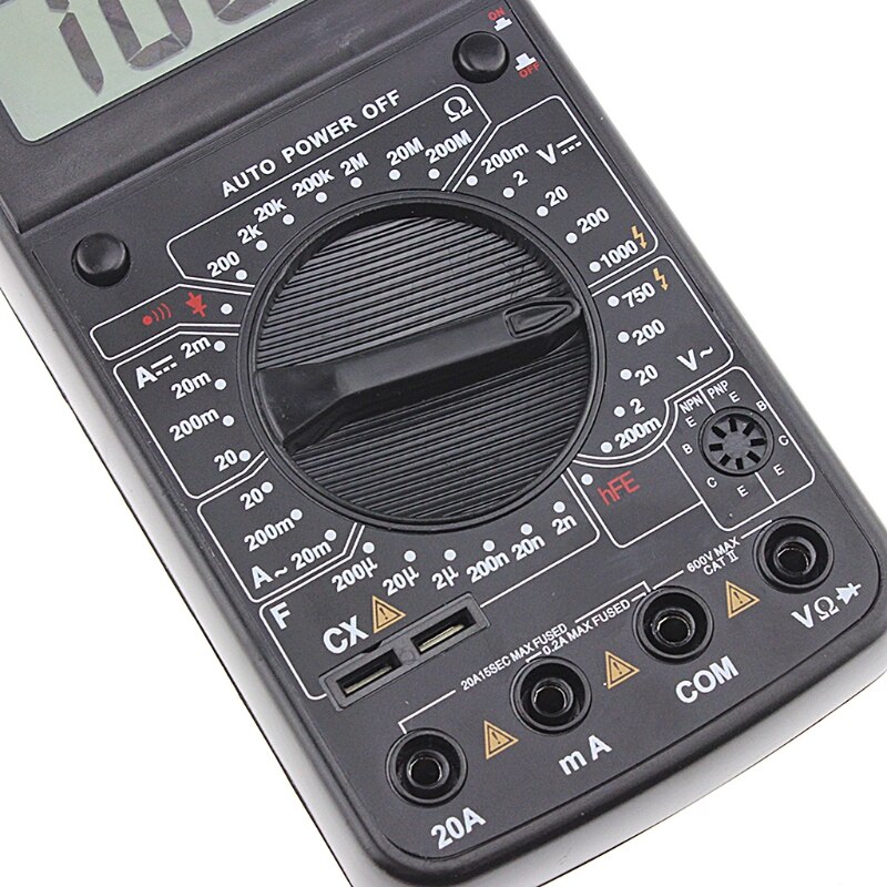 Multímetro Digital DT9205A, voltímetro AC/DC, ampe... – Grandado