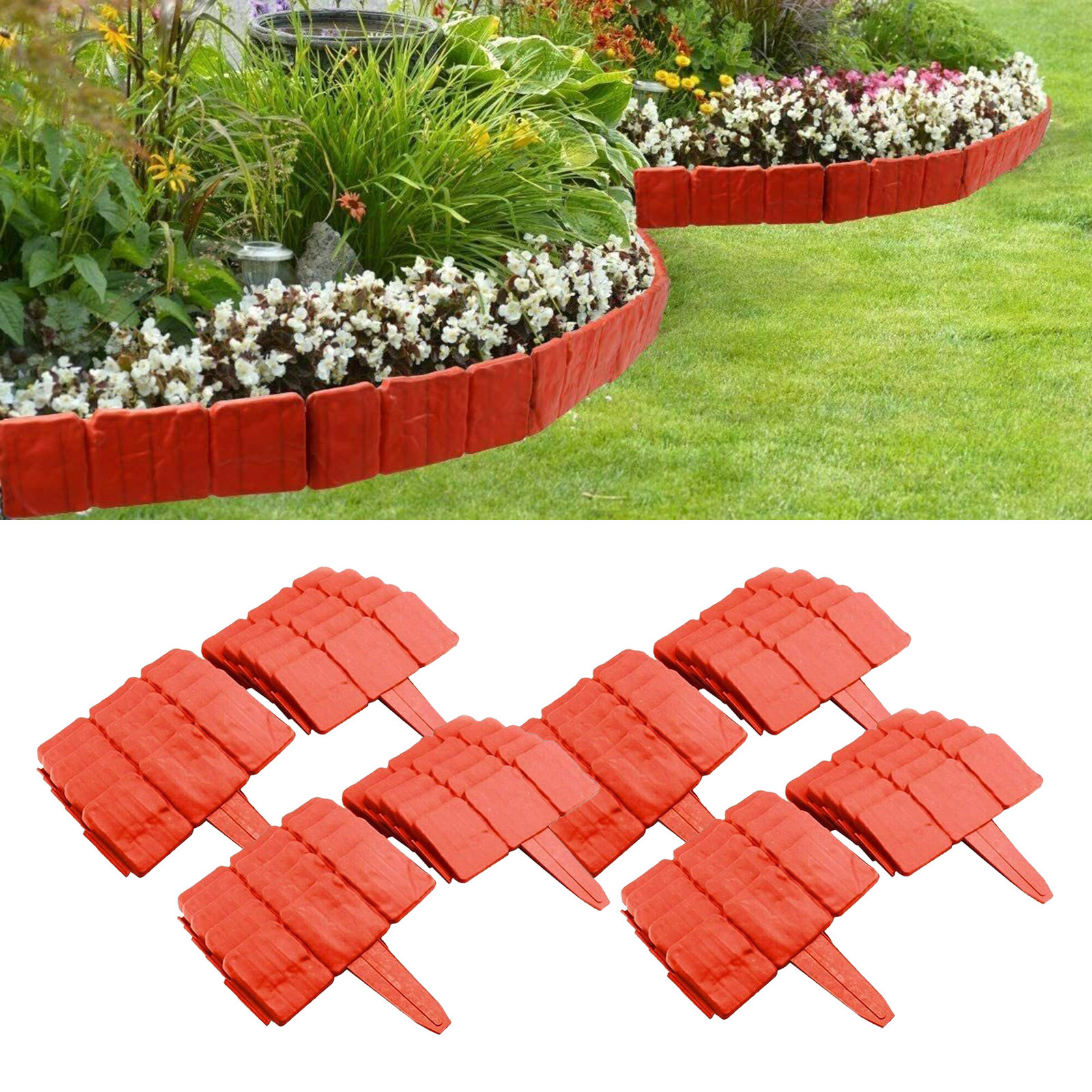 20 Stuks Tuin Hek Rand Decoratieve Patchwork Hek T... – Vicedeal