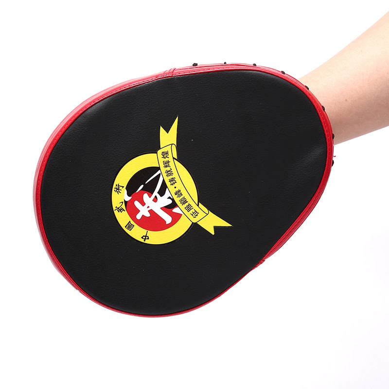Hand Target Martial Thai Kick Pad Kit Black Karate... – Grandado