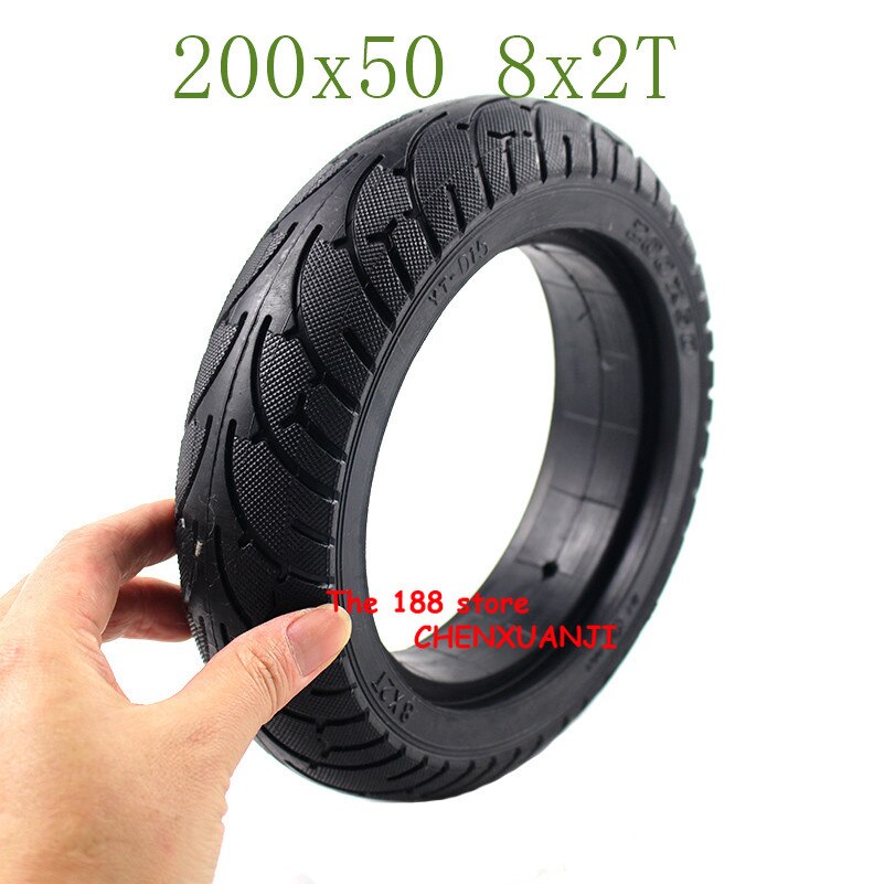 200x50 8X2T Solid tyre 8 inch tire fit Electric Se... – Grandado