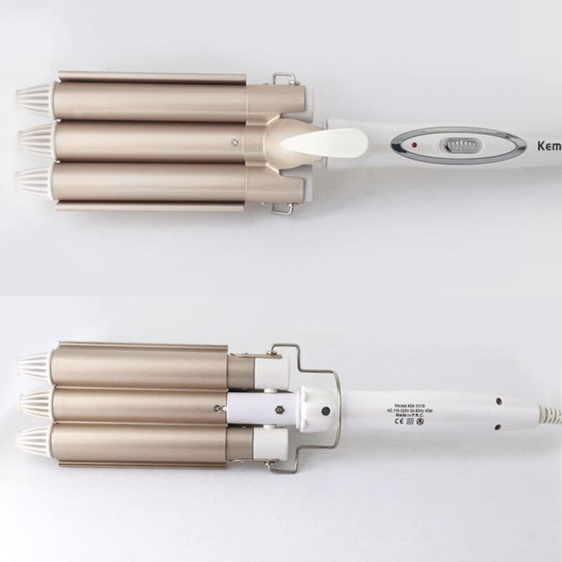 Luxuriöse Gold Rolle Stock Drei-Stock Curler Wasse... – Grandado