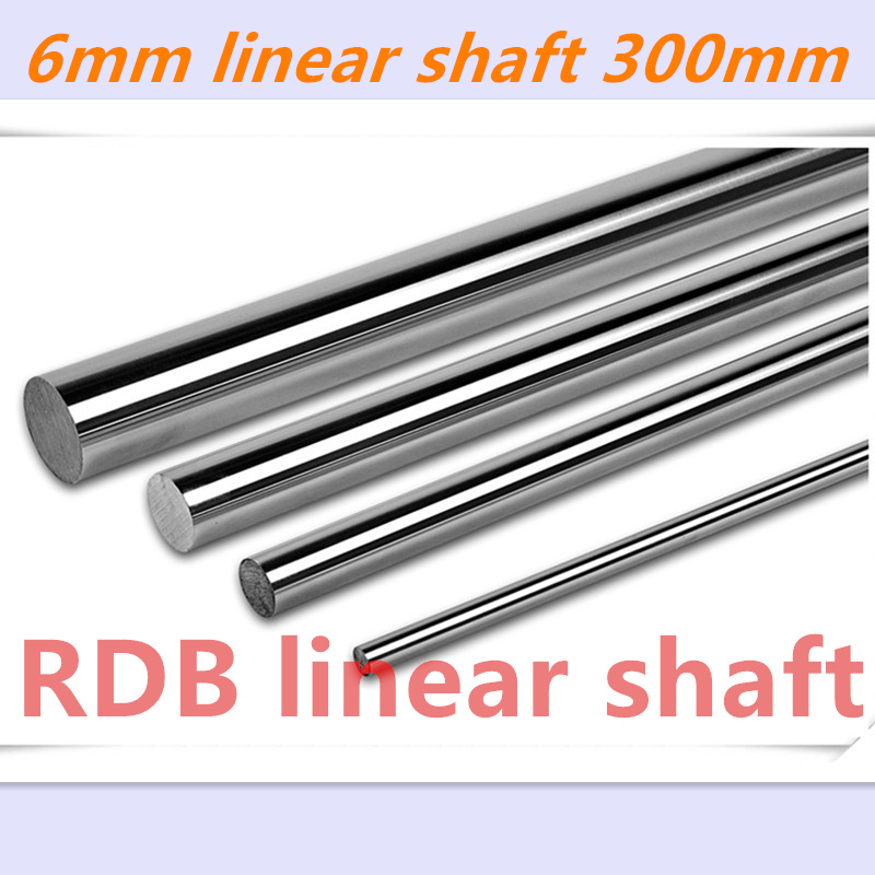 2 pcs of diameter 6mm linear shaft 300mm linear ro... – Grandado