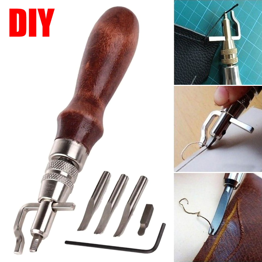 7 In 1Sharp Leather Craft Edge Beveler Skiving Bev... – Vicedeal
