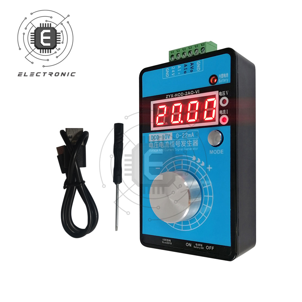 Handheld 0-5V-10V 0-20mA/4-20mA Signal Generator A... – Grandado