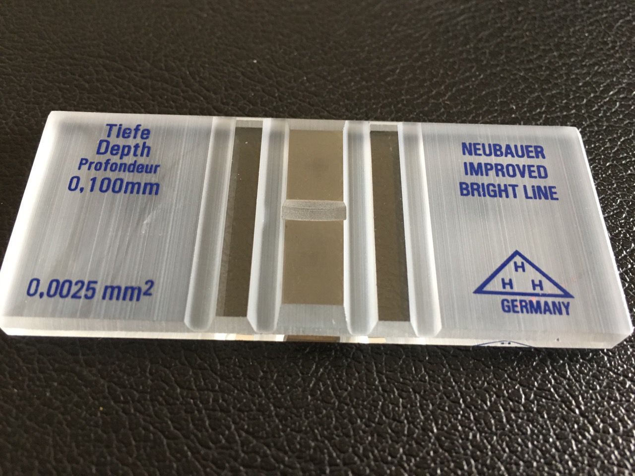 1pcs blood cell counting chamber Hemocytometer wit... – Grandado