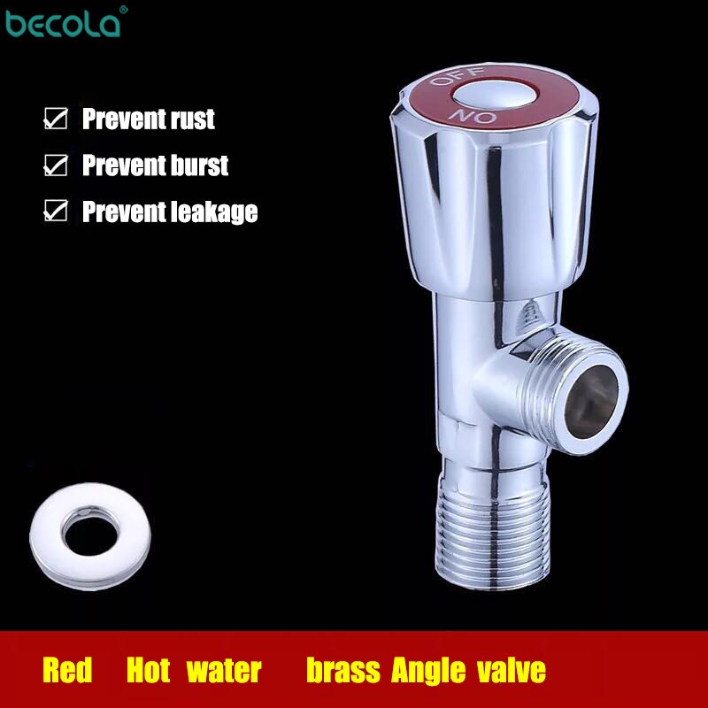Cold& Angle Valve Brand Brass Chrome Kitchen Ba... – Vicedeal