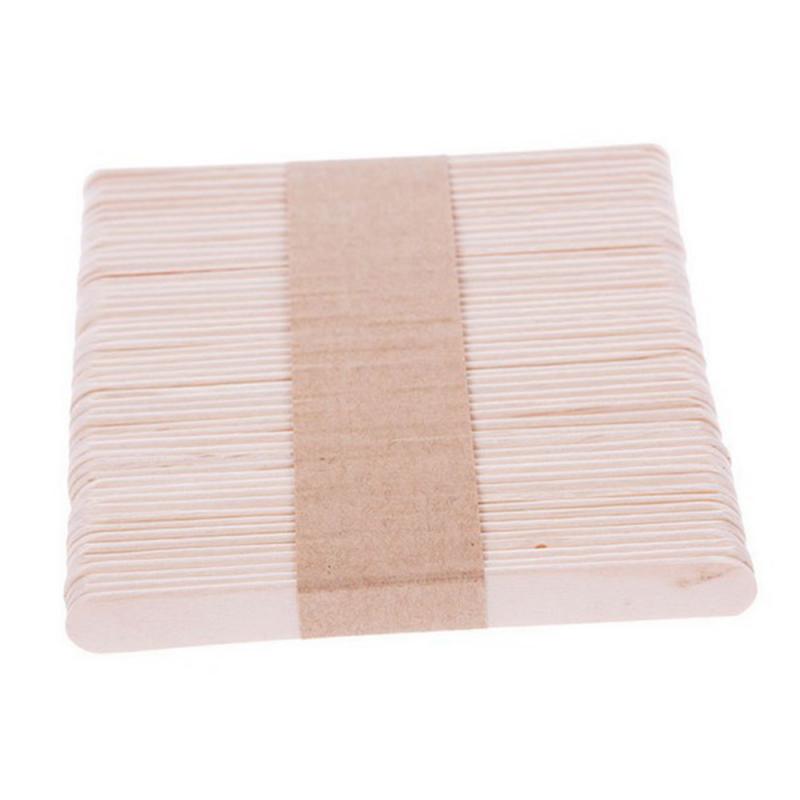 50 Pièces/ensemble Bâtons de Popsicle En Bois Bâto... – Grandado