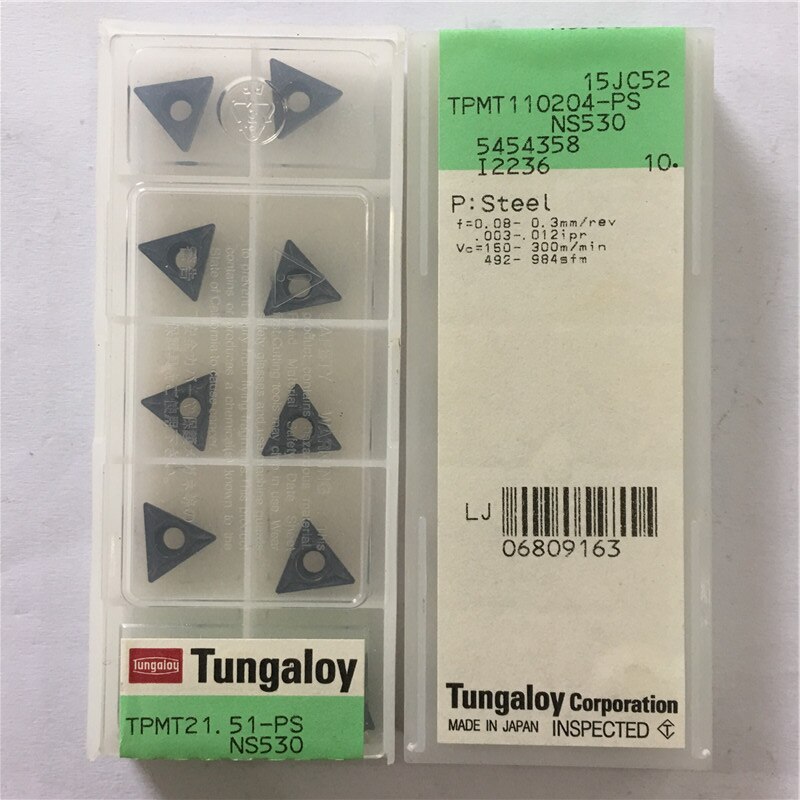 TPMT110204-PS NS530 original TUNGALOY carbide inse... – Grandado