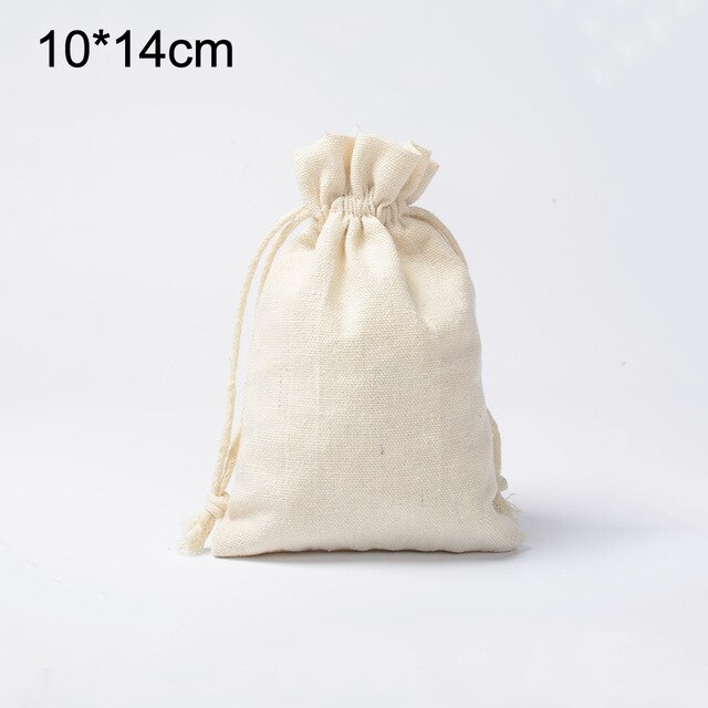 Handmade Cotton Drawstring Bag Packing Organizer R... – Grandado