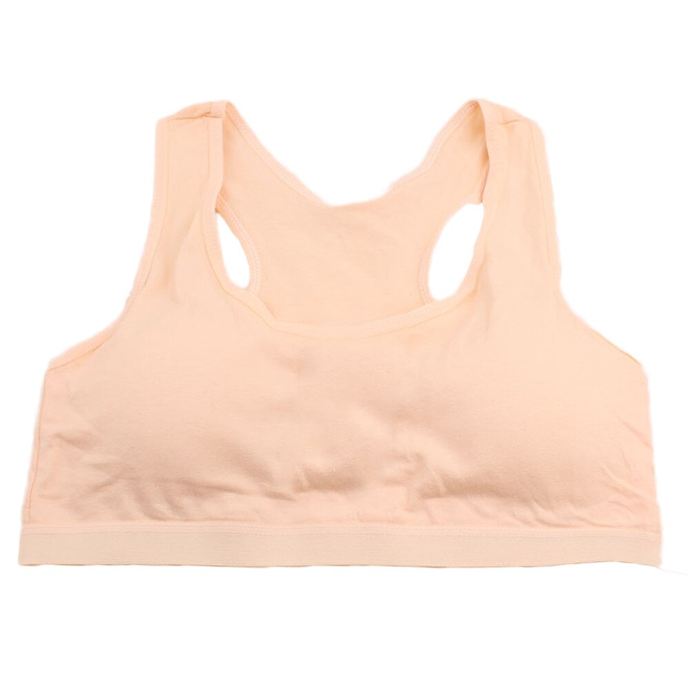 Solid Training Bras Cross Back Children Sport Elas... – Grandado