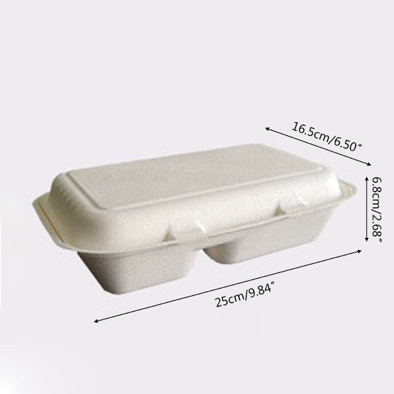 50Pcs/bag 1000ML Biodegradable Disposable Takeout ... – Vicedeal