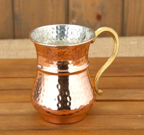 Copper beverage water Buttermilk coffee tea cup mu... – Grandado