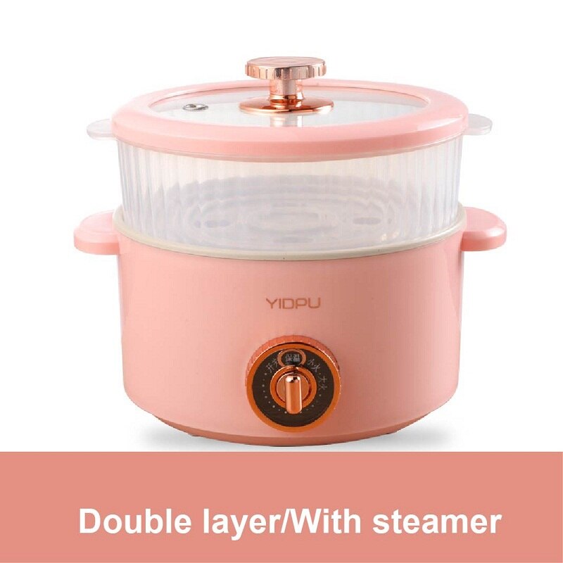 800W Electric Cooking Multicooker Pot Hotpot Rice ... – Grandado