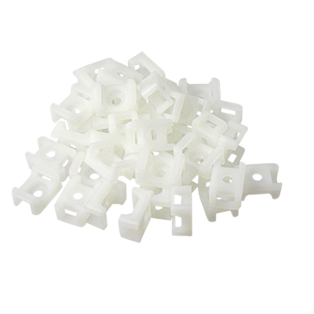 4.5mm Cable Tie Mount Wire Buddle Saddle Type Plas... – Vicedeal