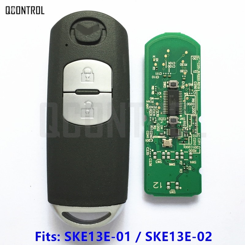 QCONTROL Auto Remote Smart Key Fit voor MAZDA CX-3... – Vicedeal