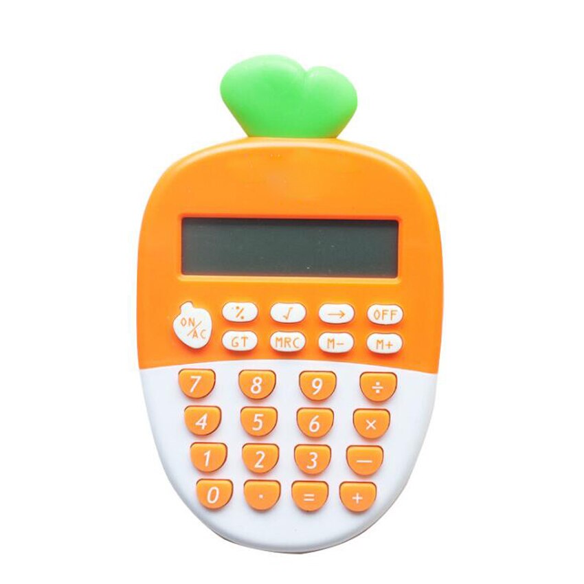 Portable Cute cartoon 12-Digit carrot calculator, ... – Vicedeal