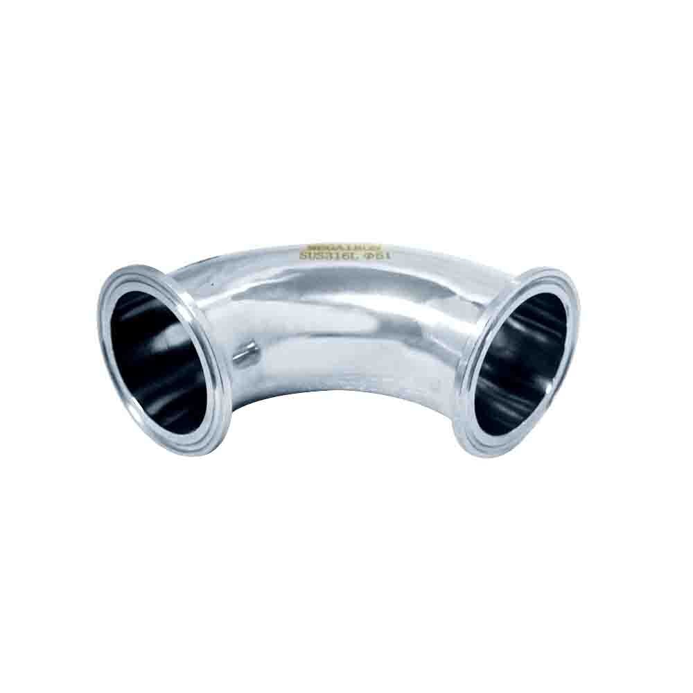 MEGAIRON 2" OD 51MM Sanitary Ferrule Elbow 90 Degr... – Grandado
