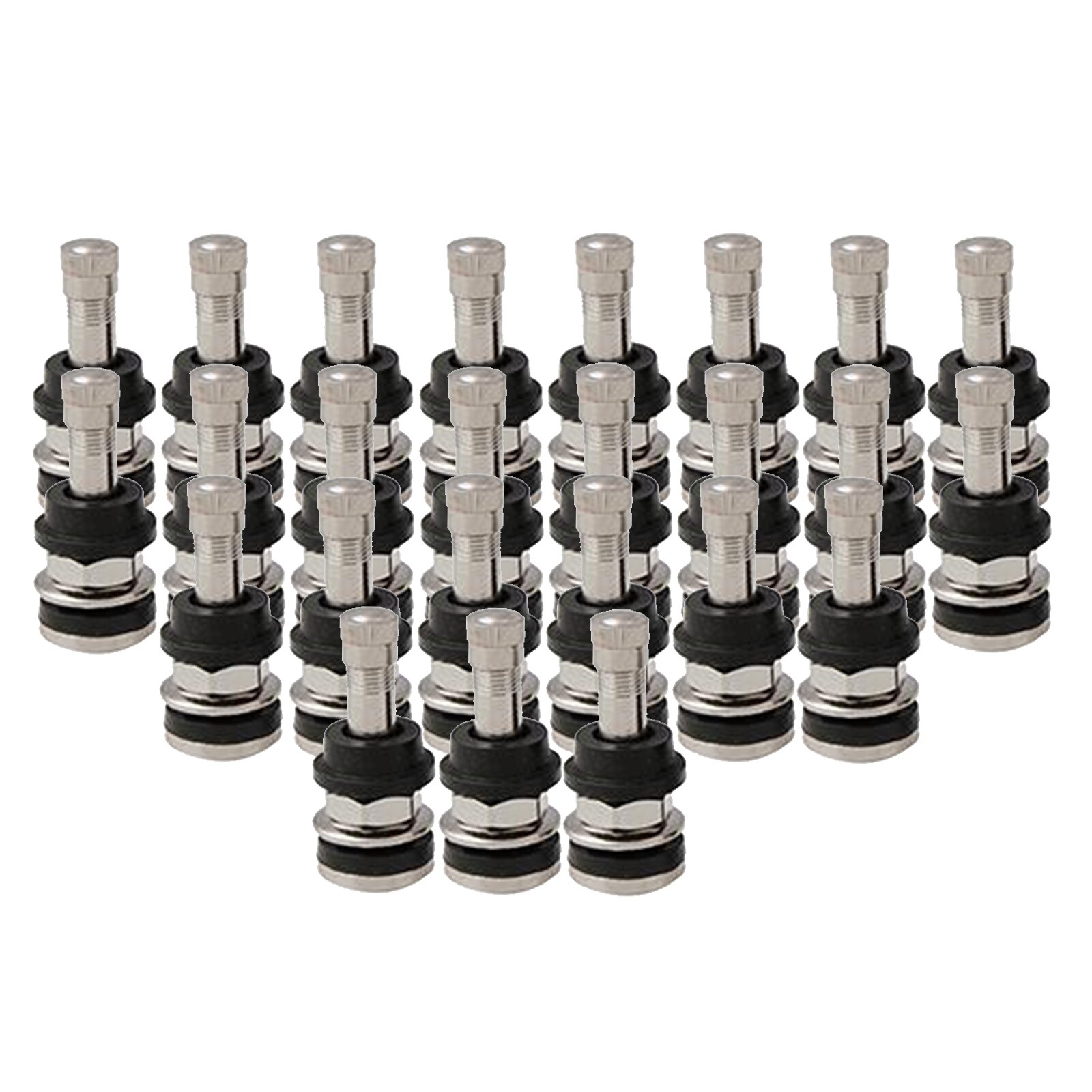 25x CHROME TR416 Metal Valve Stems for .453" ... – Grandado