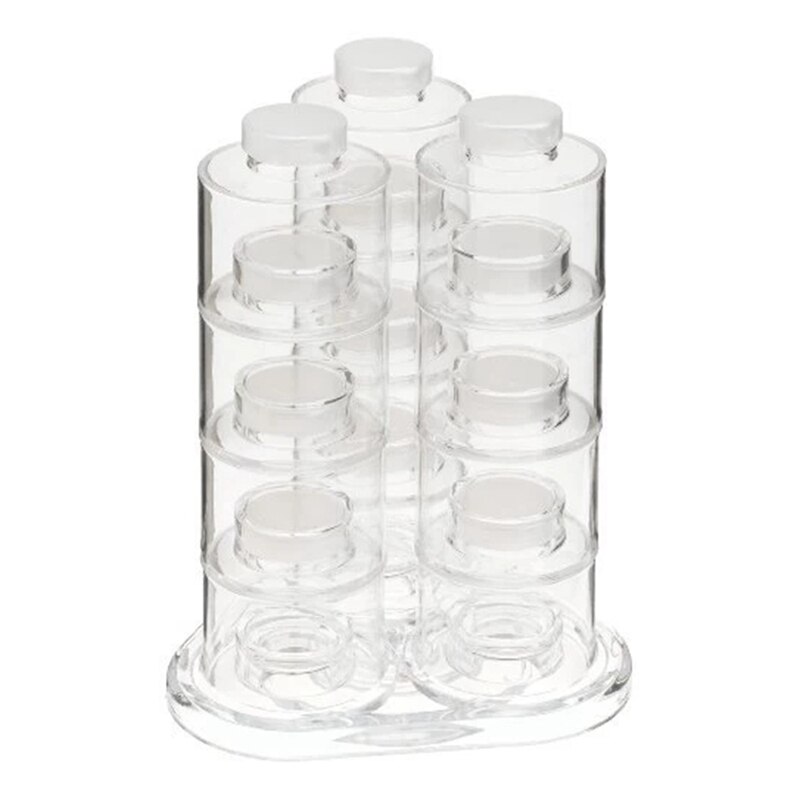 12 Spice Jar Spice Tower Carousel Spin Carousel He... – Vicedeal