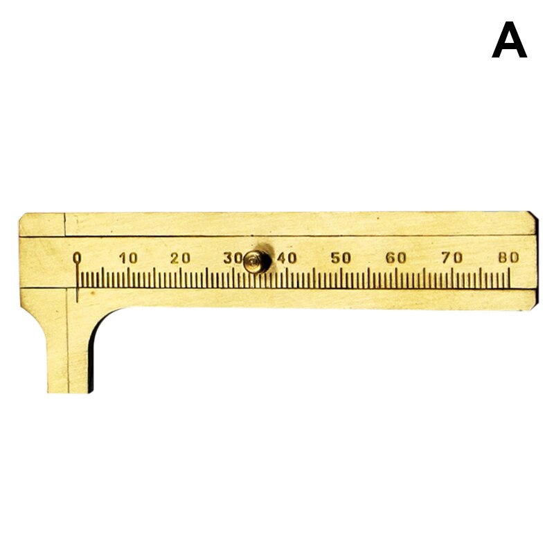 Mini Brass Scale 80/100mm Sliding Gauge Vernier Ca... – Vicedeal