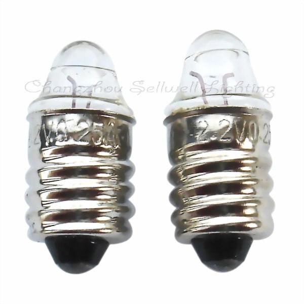 E10x22 2.2v 0.25a !miniature Lighting Bulbs A016 – Grandado