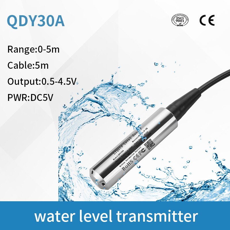 QDY30A Water Level Sensor Liquid Level Sensor 0.5-... – Vicedeal