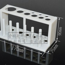 Cuvette holder Plastic test tube rack 6 holes Chem... – Grandado