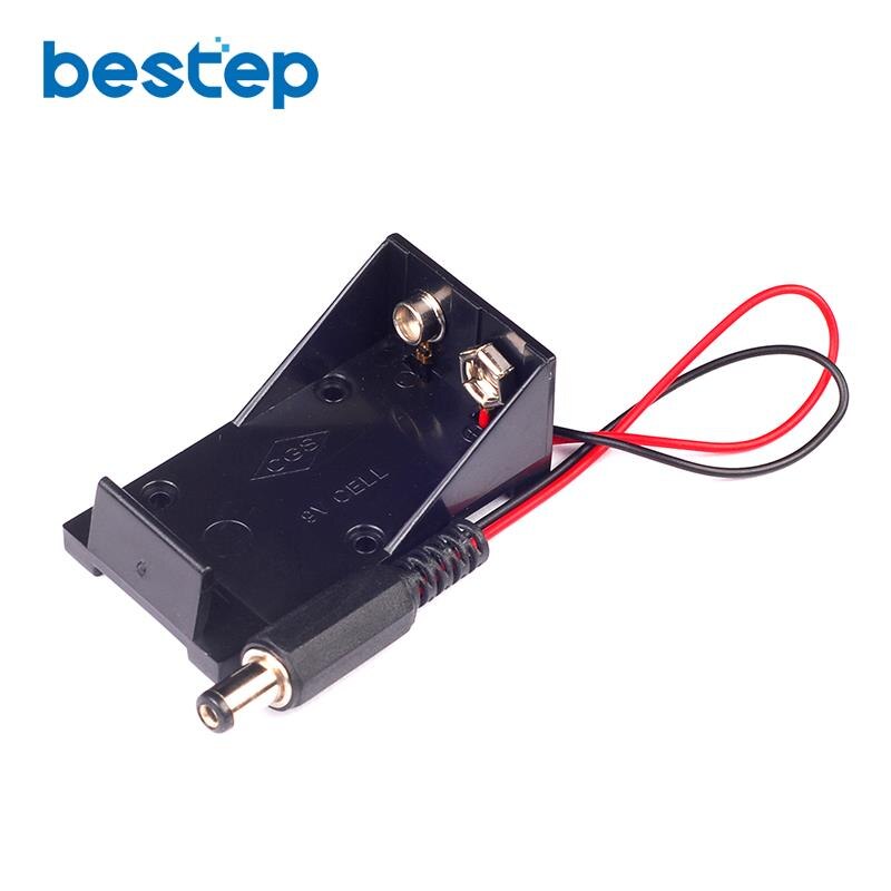 1PCS 5.5*2.1mm 9V Batterij Houder Box DC Plug Sock... – Vicedeal