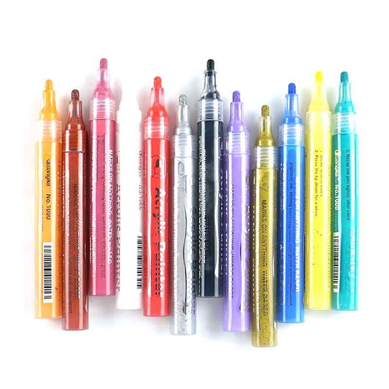 Acrylic Paint Pens DIY Craft Making Supplies, Scra... – Vicedeal