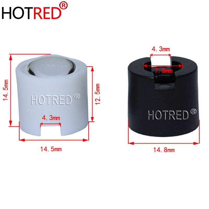 20 piezas 100 Uds negro blanco 10 grado lente LED ... – Grandado