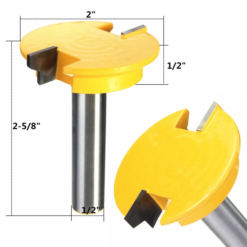 Drawer Front Joint Router Bit - Reversible - 1/2&q... – Grandado