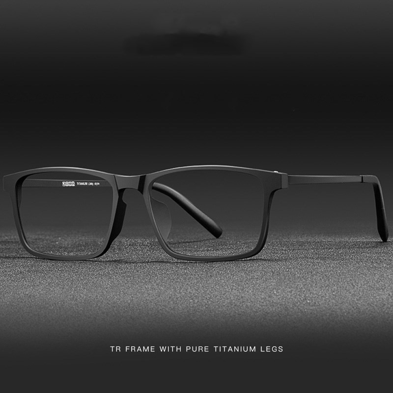 YIMARUILI Ultralight Pure Titanium Eyeglasses Fram... – Vicedeal