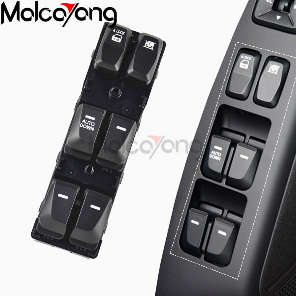 Power Window Switch Button For Hyundai IX35 93570-... – Grandado