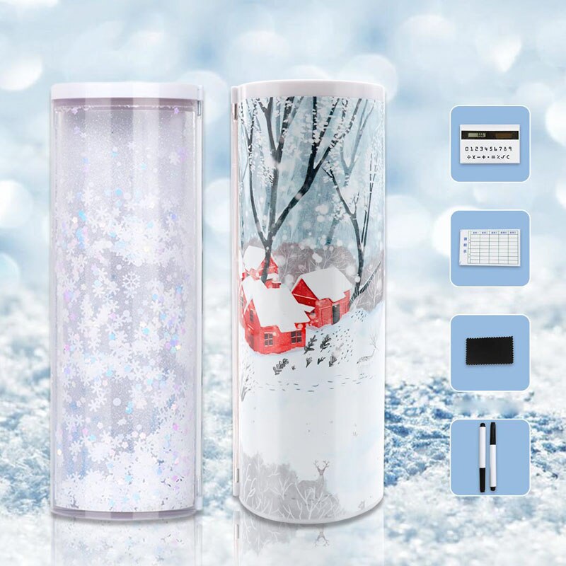 Multifunction Cylindrical Pencil Box Cute Quicksan... – Vicedeal