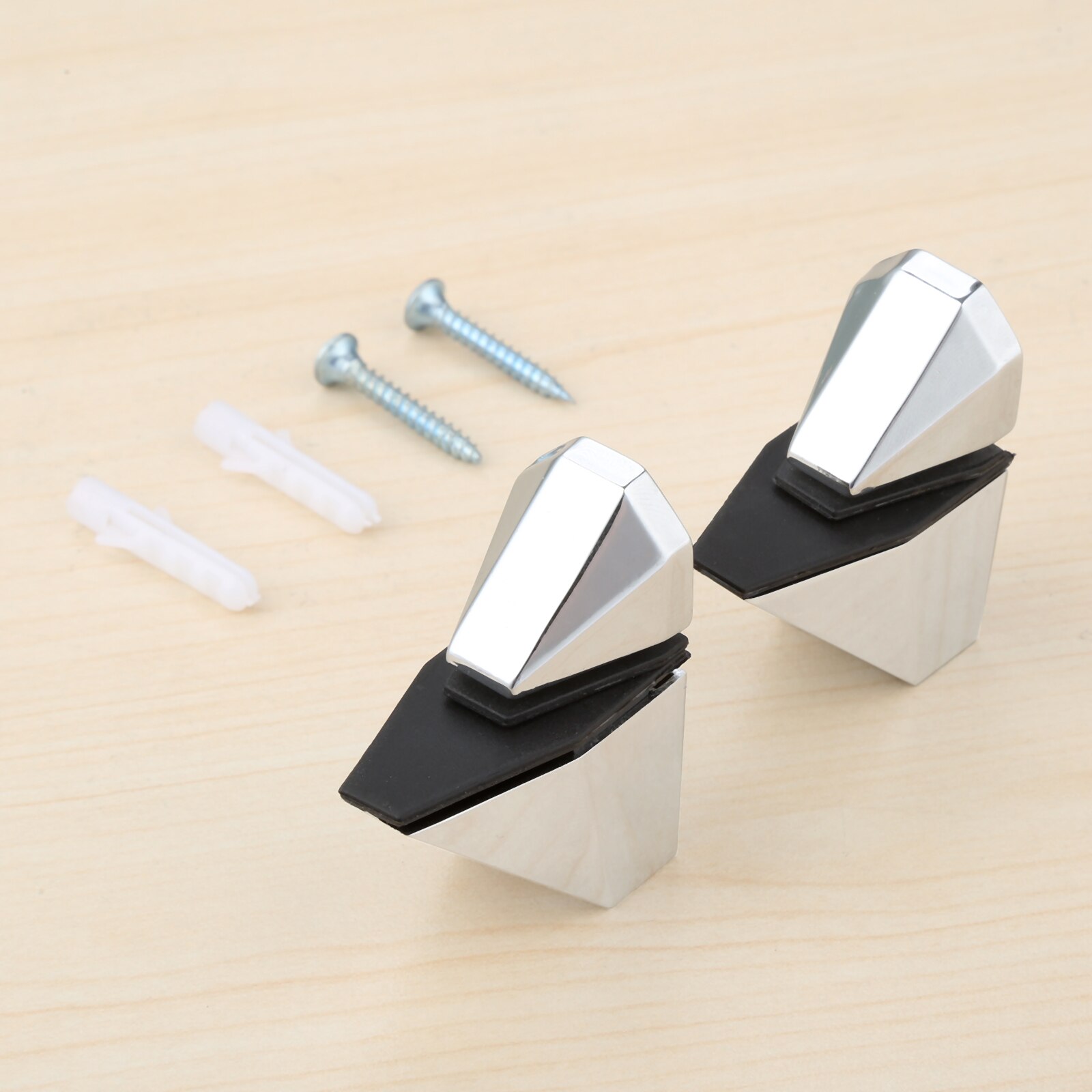 2Pcs Stainless Steel Acrylic Glass Shelf Clamp Bra... – Grandado