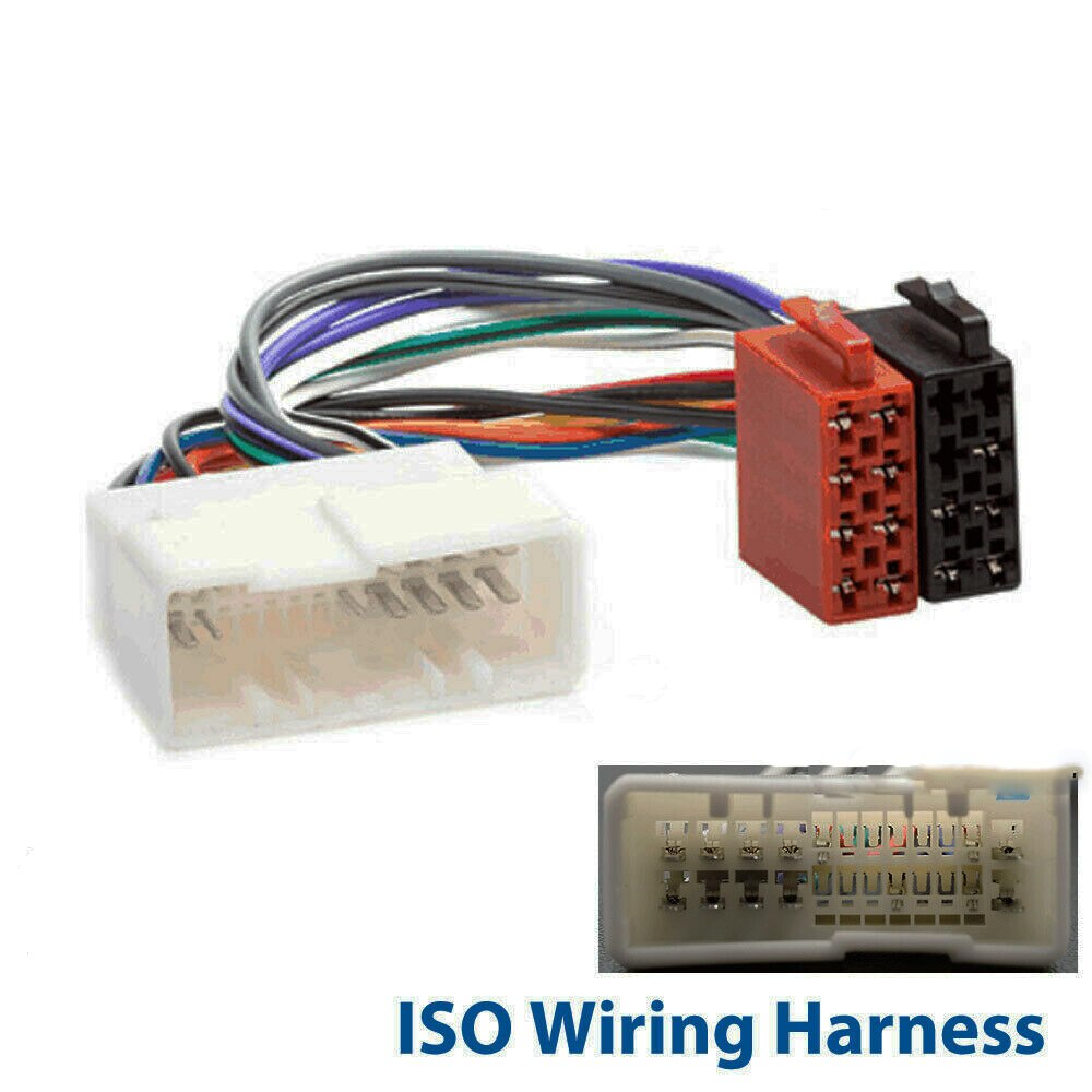 Autoradio iso-sovitin kaapelin johtosarjan liitin ... – Grandado