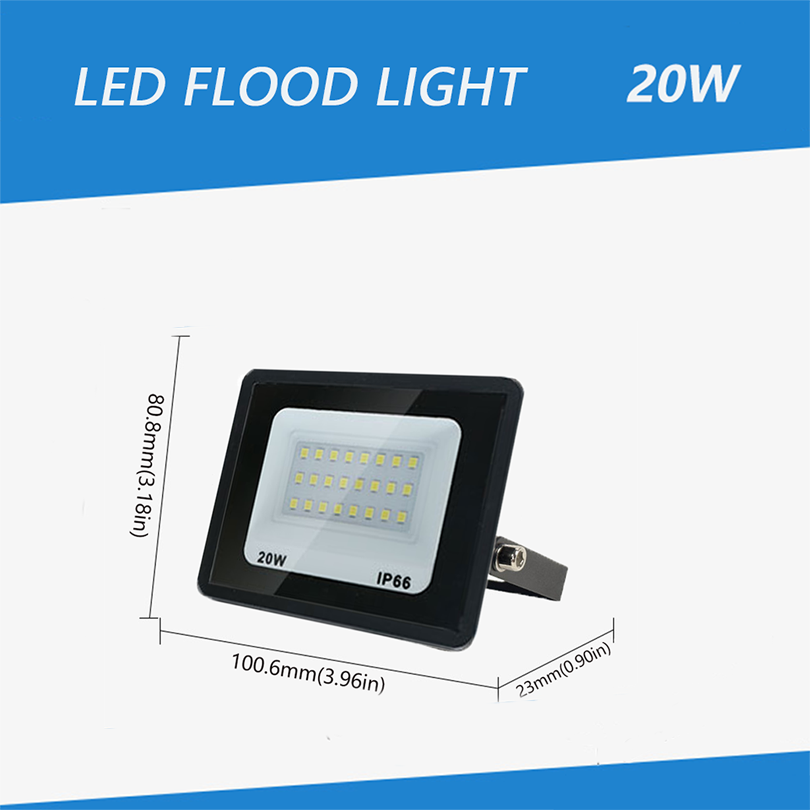 LED Flood Light IP66 Waterproof AC220V 10W 20W 30W... – Grandado