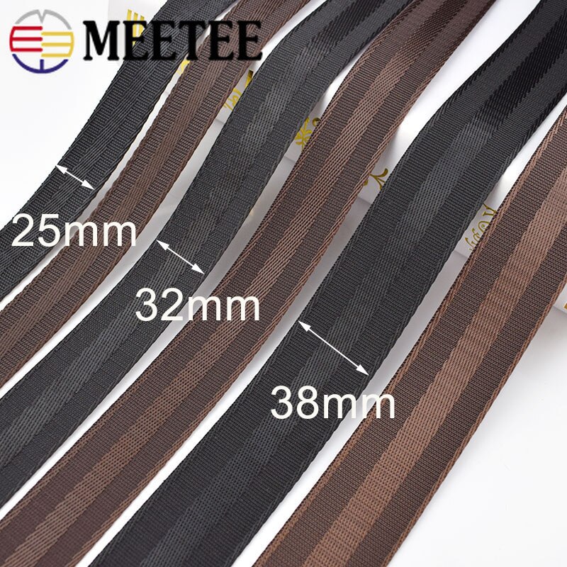 Meetee 5Meters 25-38mm Polyester Nylon Webbing Tap... – Grandado