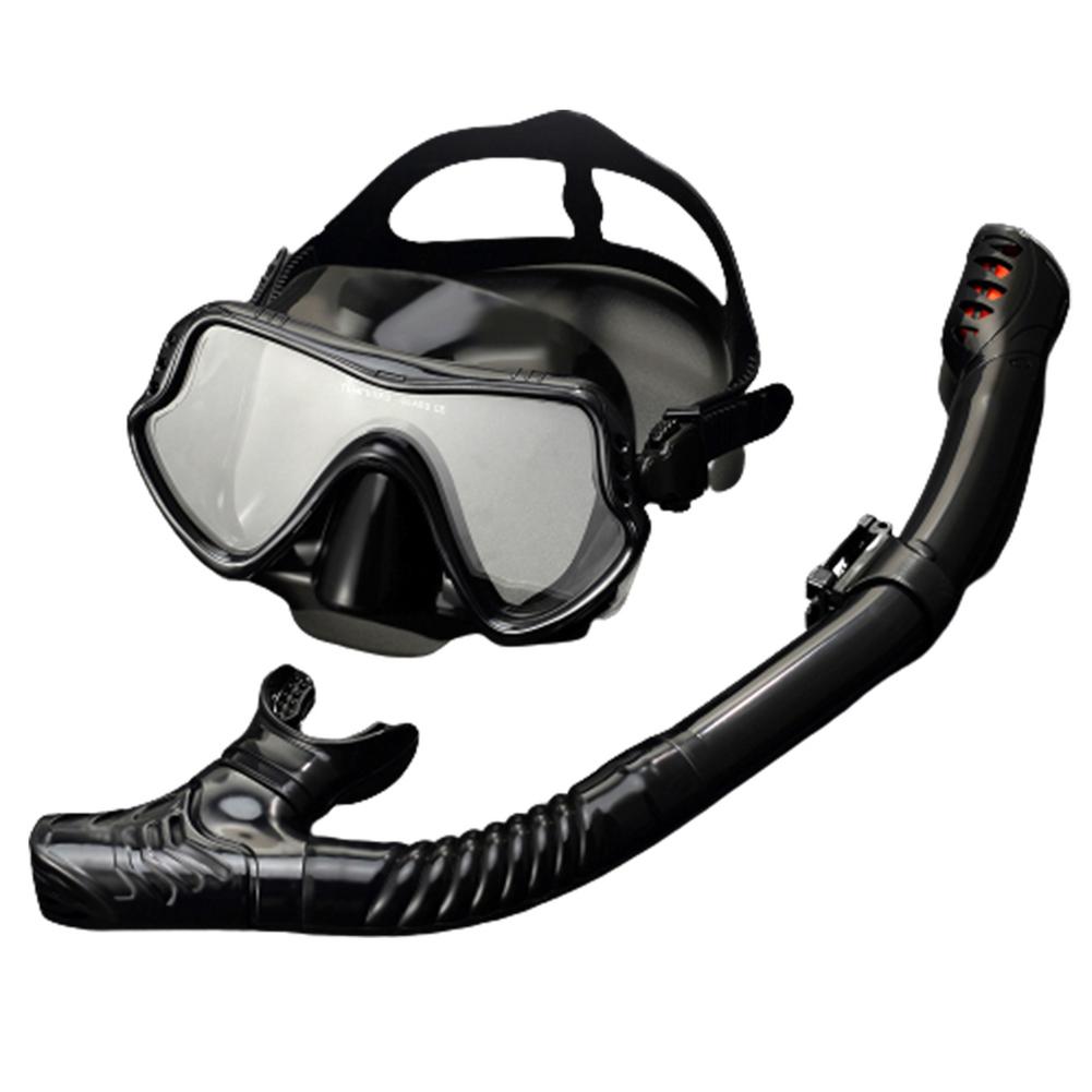 Scuba Diving Mask Silicone Mask Snorkel Anti-Fog D... – Vicedeal