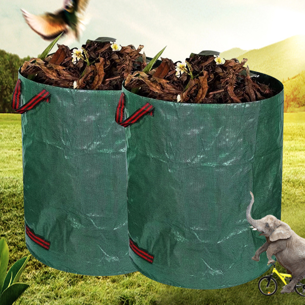 Garden Waste Bag Leaf Debris Collection Container ... – Vicedeal